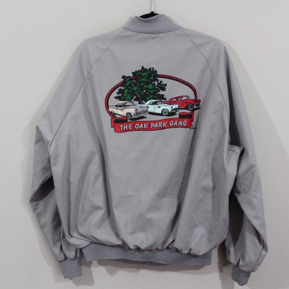 ASW | Jackets & Coats | 8s The Oak Park Gang Car Bomber Jacket Gray ...